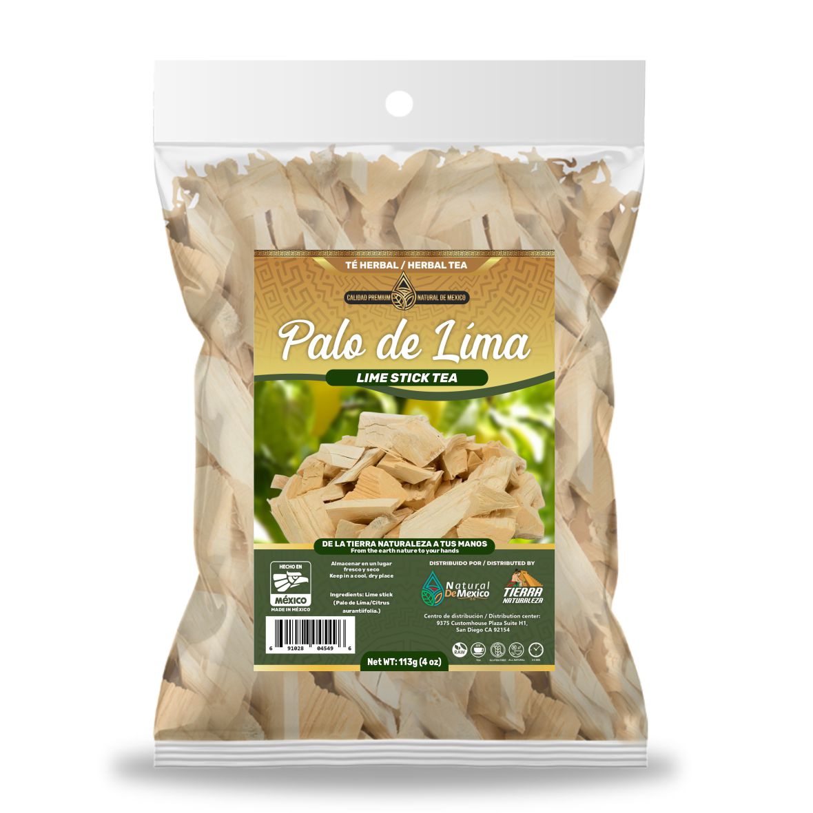 Palo de Lima Té Herbal 113g - 4 oz / Lime Stick Herbal Tea 113g - 4 oz ...