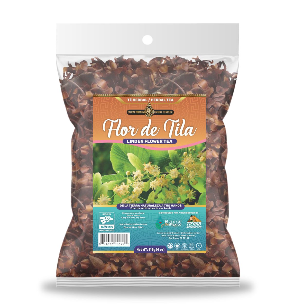 Flor de Tila Té Herbal 113g - 4 oz / Linden Flower Herbal Tea 113g - 4 ...