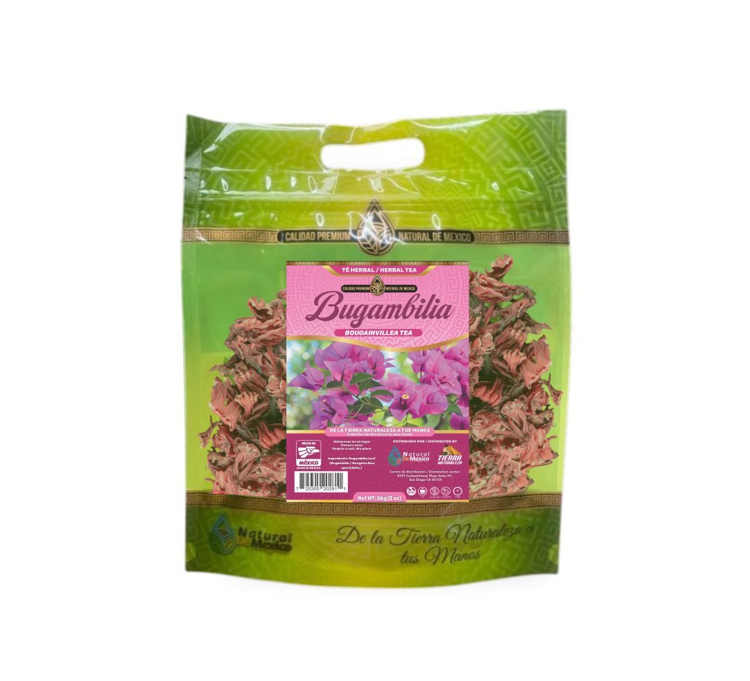 Bugambilia Té Herbal 56g - 2 oz / Bougainvillea Herbal Tea 56g - 2 oz ...