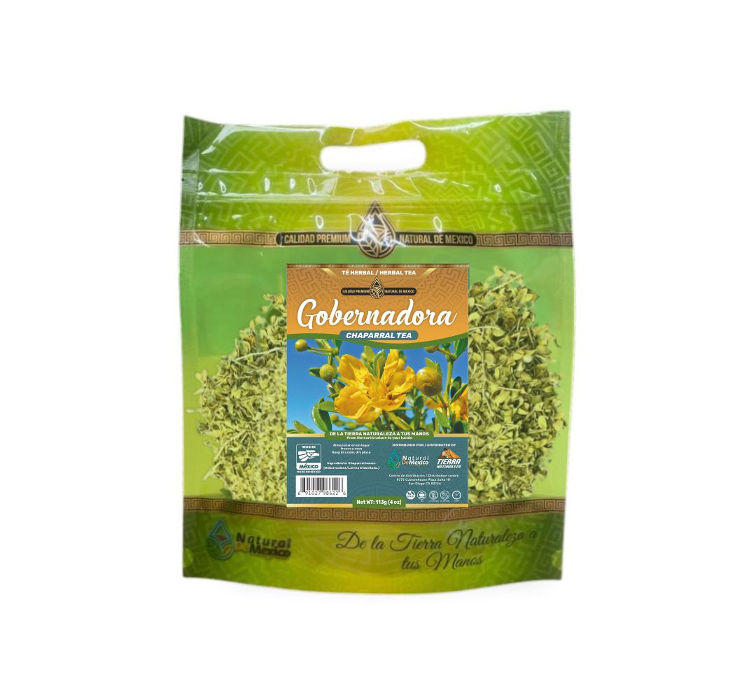 Gobernadora Té Herbal 113g - 4 oz / Chaparral Herbal Tea 113g - 4 oz ...